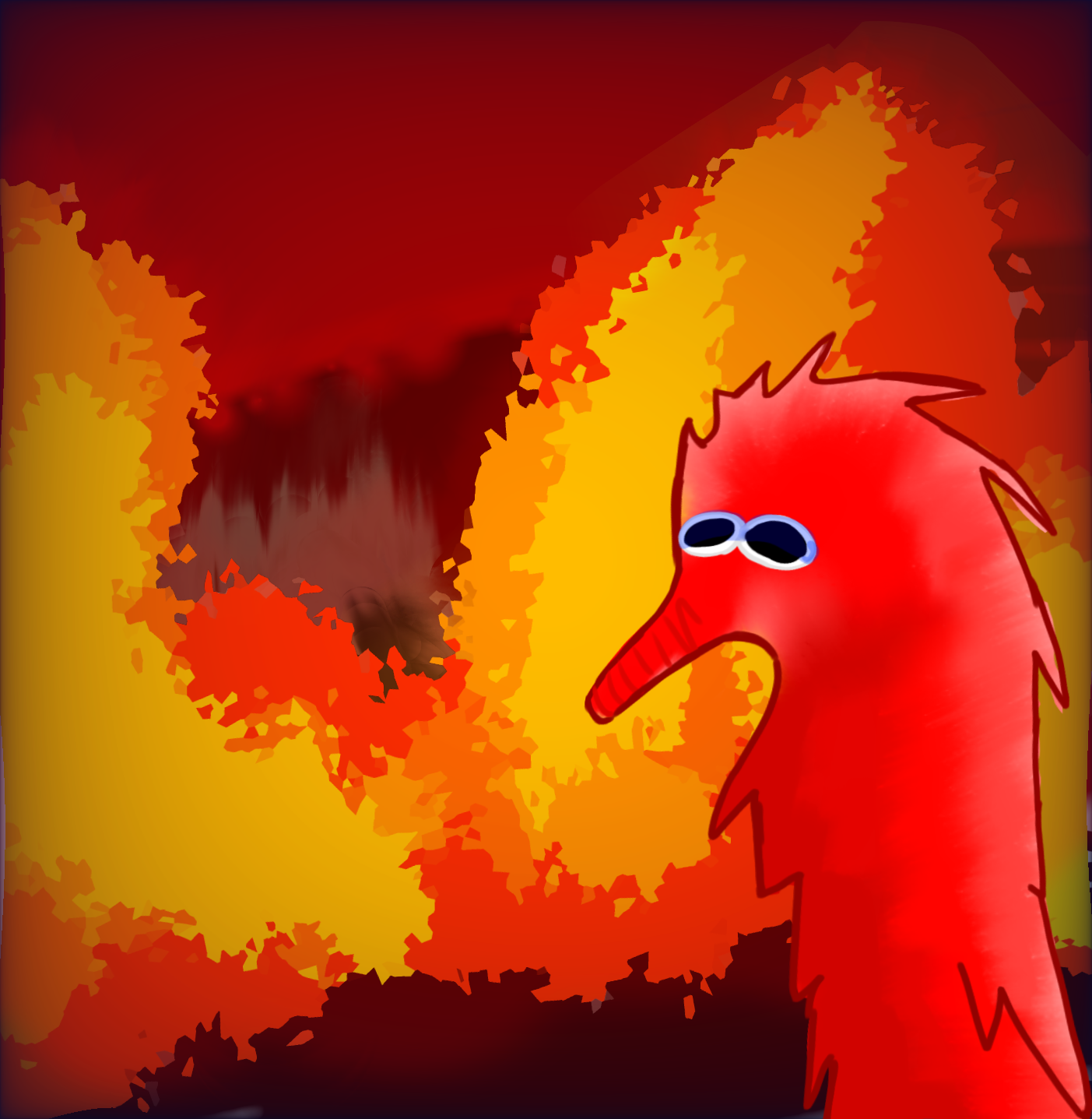 FIREEEEEE - ibisPaint
