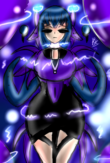 Violet thunder - ibisPaint