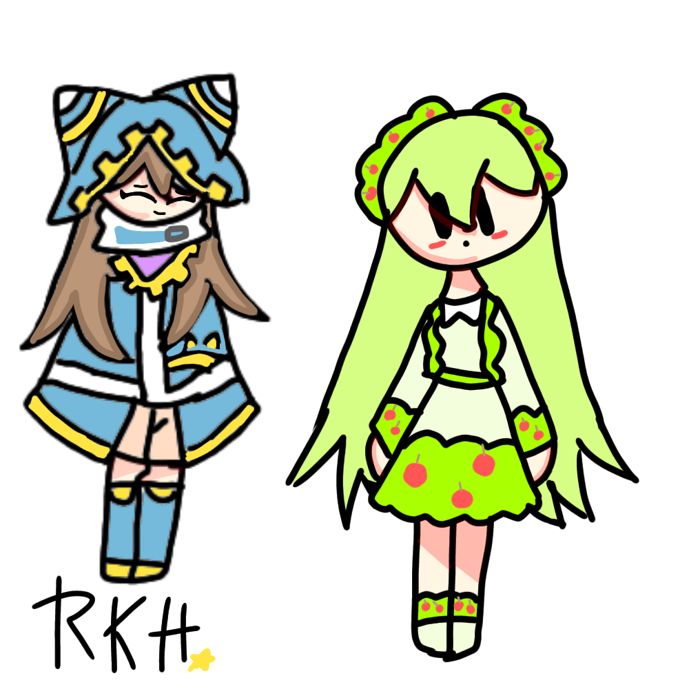 magolor e whisky Woods - ibisPaint