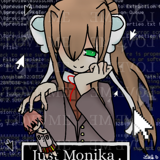 Just Monika - ibisPaint