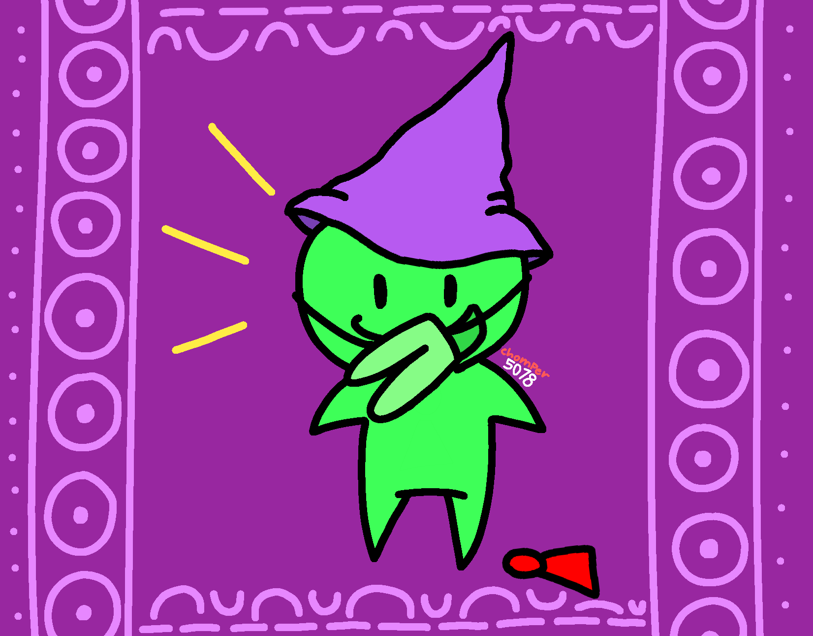 Gleep as Glep - ibisPaint