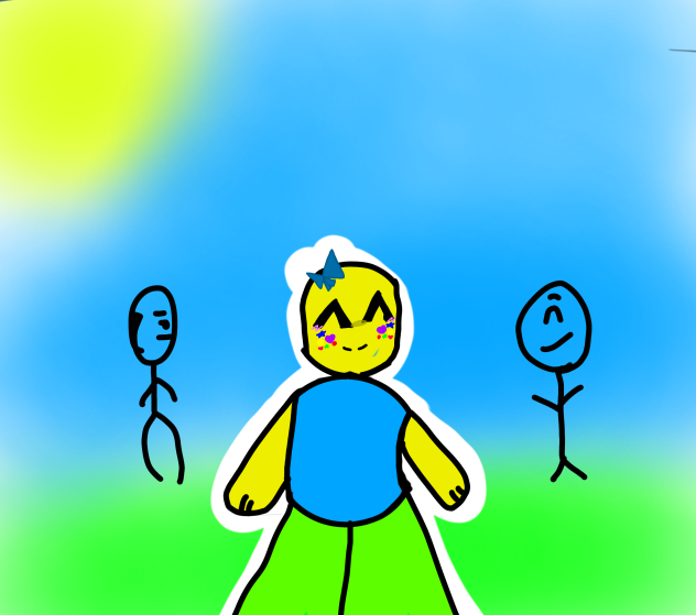 Noob is scared - ibisPaint