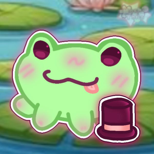 Froggy Putting On A Top Hat ♡ - ibisPaint