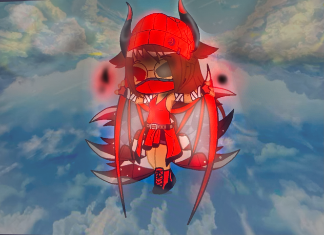 Meet my OC her name is fire - ibisPaint