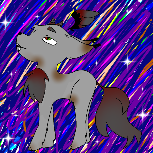 wolf bird - ibisPaint