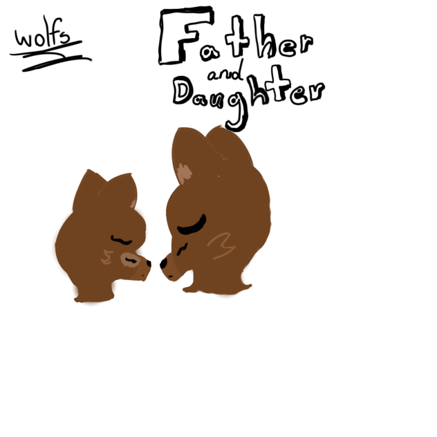 Father and Daughter - ibisPaint