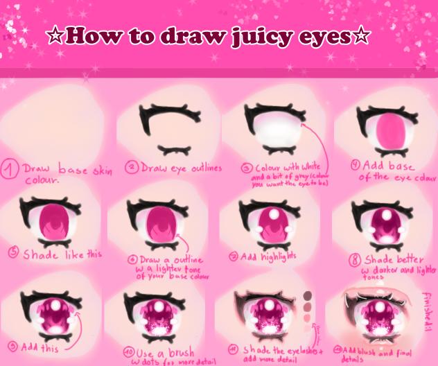 Juicy eye tutorial - ibisPaint