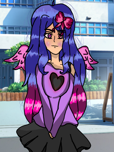 to , Galaxy Girl , speedart - ibisPaint