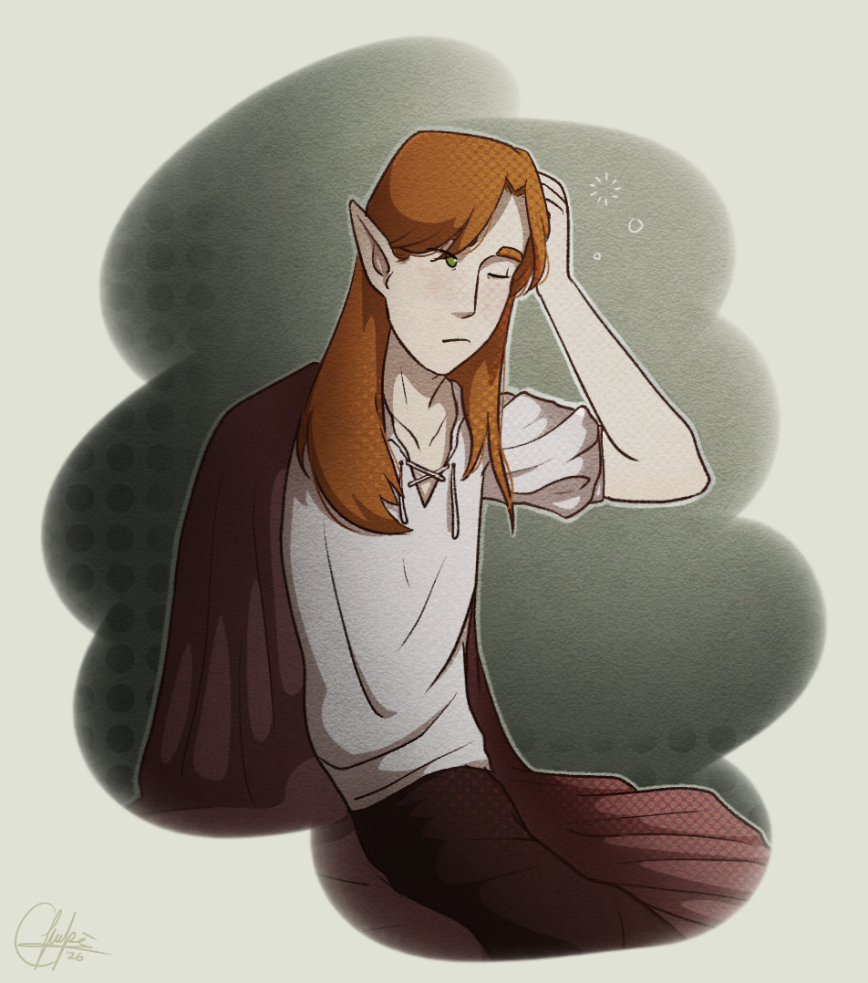 Sleepy Alaric - ibisPaint