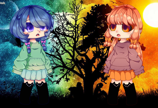 Cool colors vs Warm colors - ibisPaint