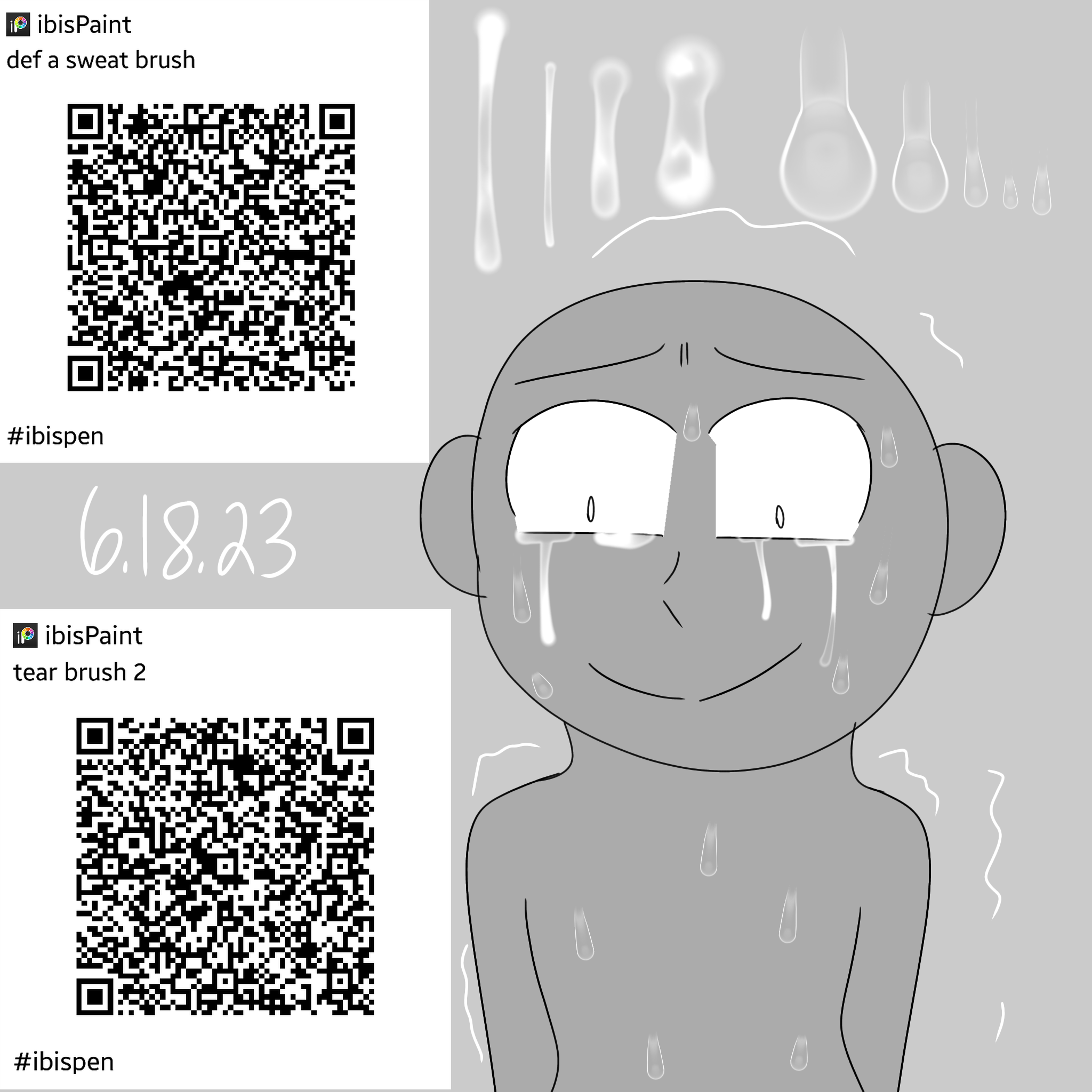 sweat and tear brush - ibisPaint