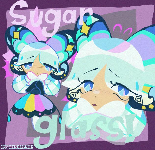 Sugar glass cookie - ibisPaint