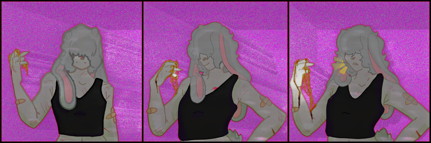 Bloody fingers - ibisPaint