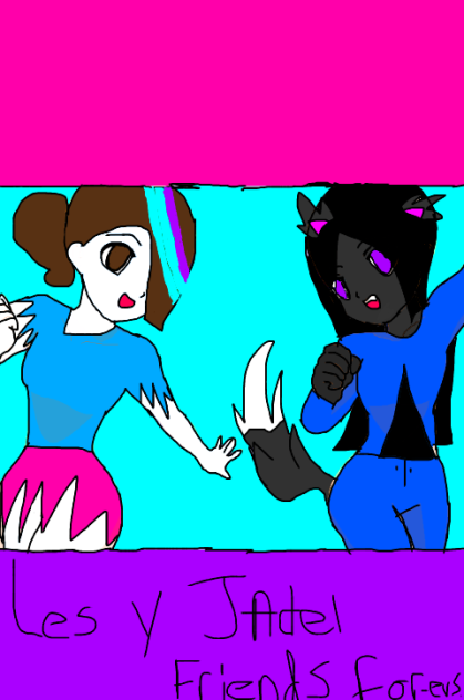 Leslie y Jadel (new bff) - ibisPaint