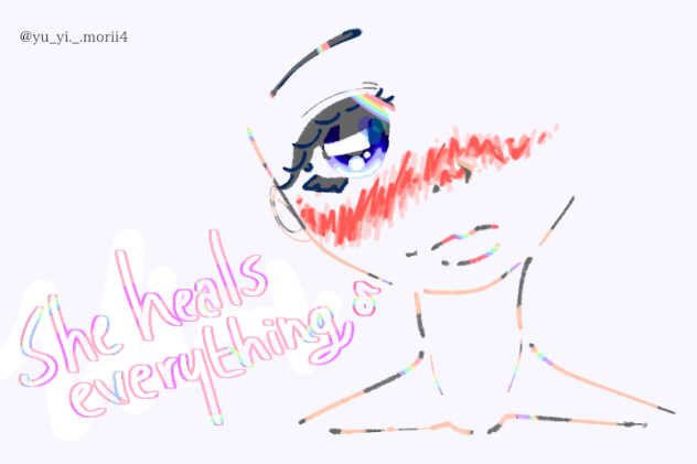 𝑺𝒉𝒆 𝑯𝒆𝒂𝒍𝒔 𝑬𝒗𝒆𝒓𝒚𝒕𝒉𝒊𝒏𝒈 -🌈𝙰𝚛𝚊𝚗𝚝𝚣𝚒𝚝𝚊 𝚜𝚞𝚋𝚕𝚒𝚖𝚎 - ibisPaint