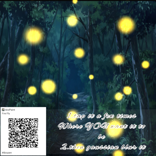 Fire fiy brush - ibisPaint