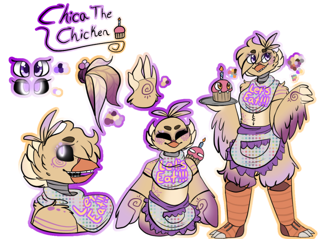 new Chica ref - ibisPaint