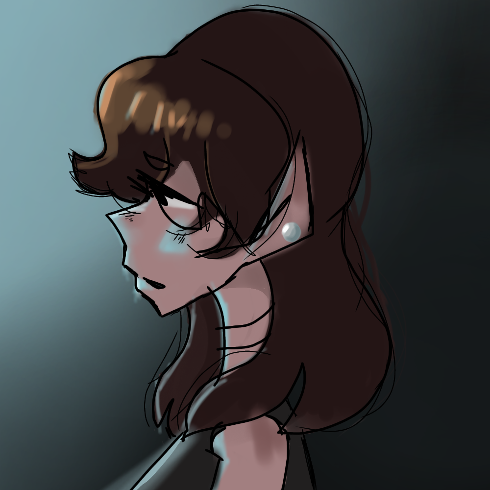 gloomy day walking out of tunnel - ibisPaint