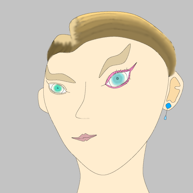 A very strange looking person 一個長相很奇怪的人 - ibisPaint