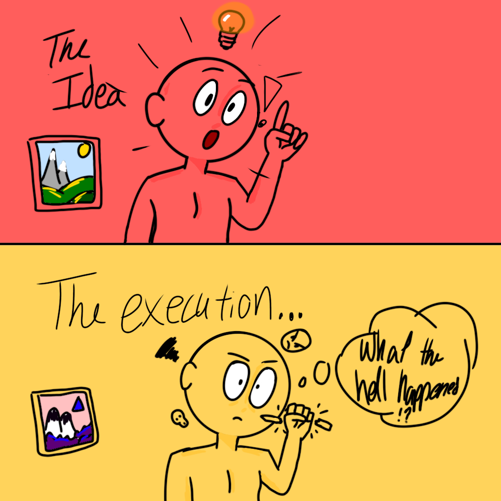 Expectation vs Reality... - ibisPaint