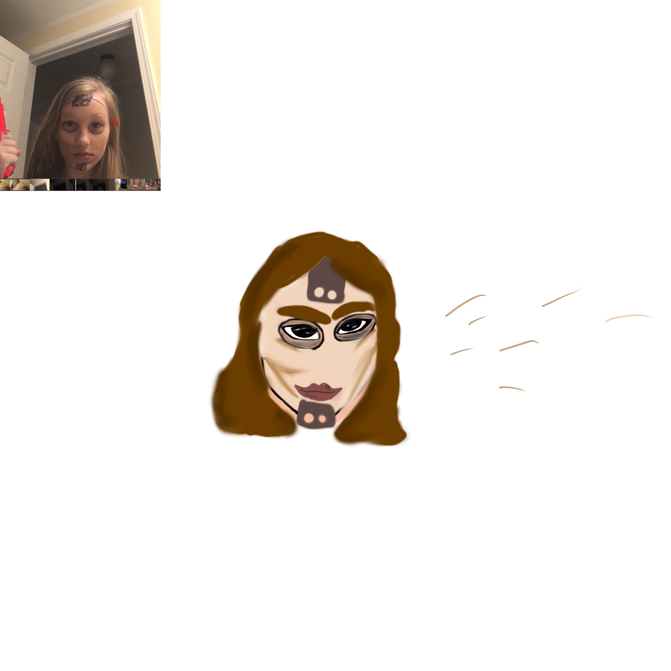 The purge makeup - ibisPaint