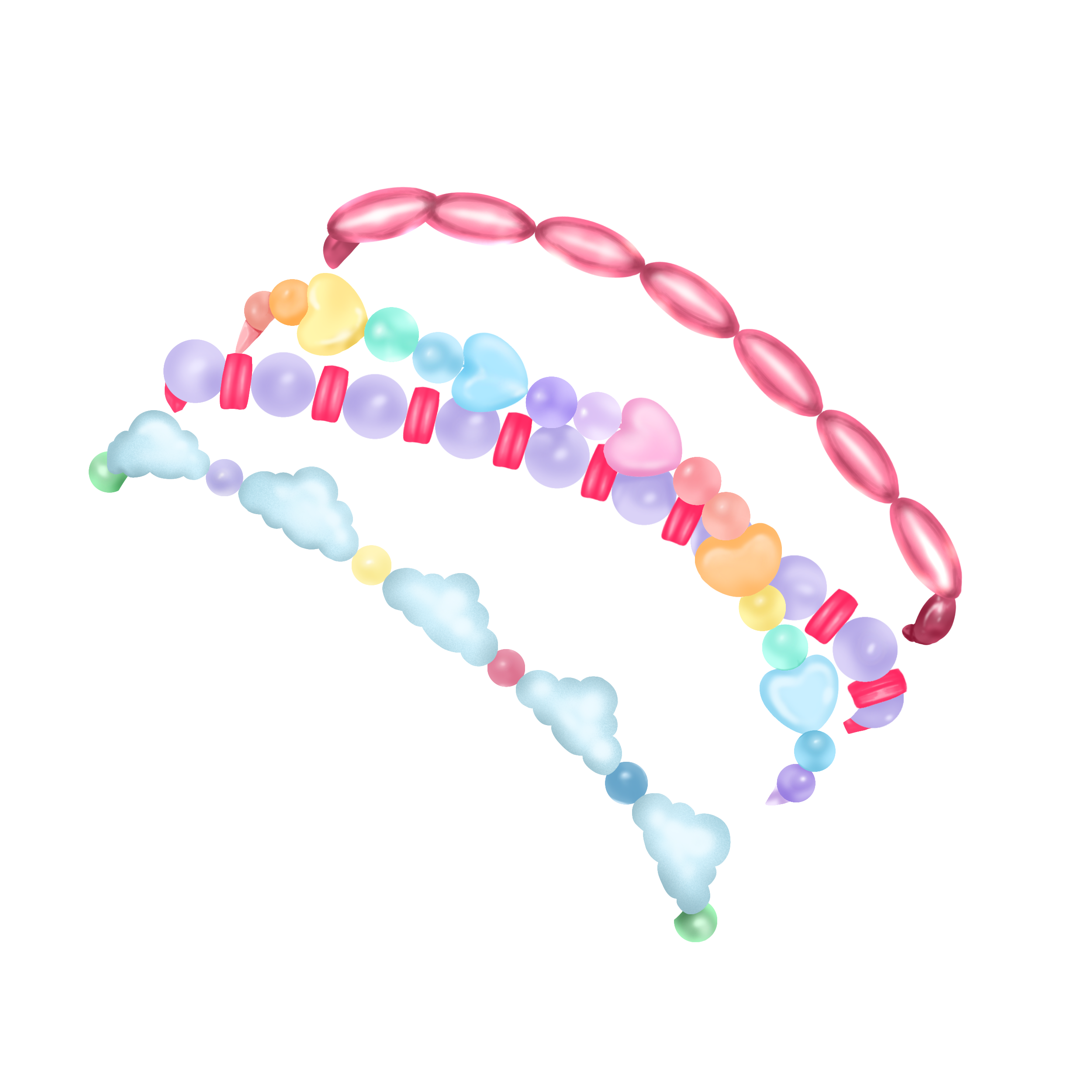 cute bracelet - ibisPaint