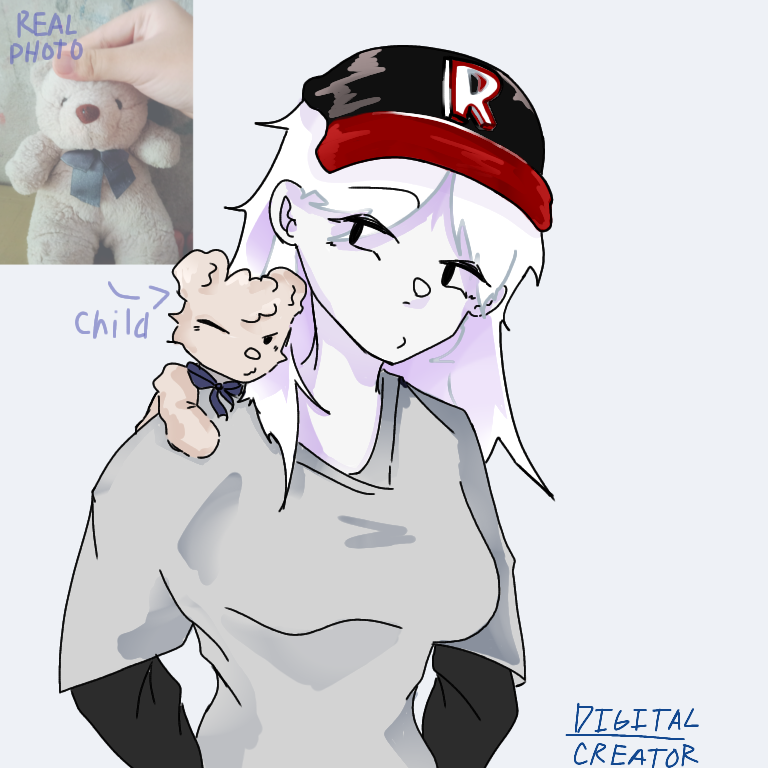 me and child - ibisPaint