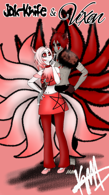 Jak and Vix - ibisPaint