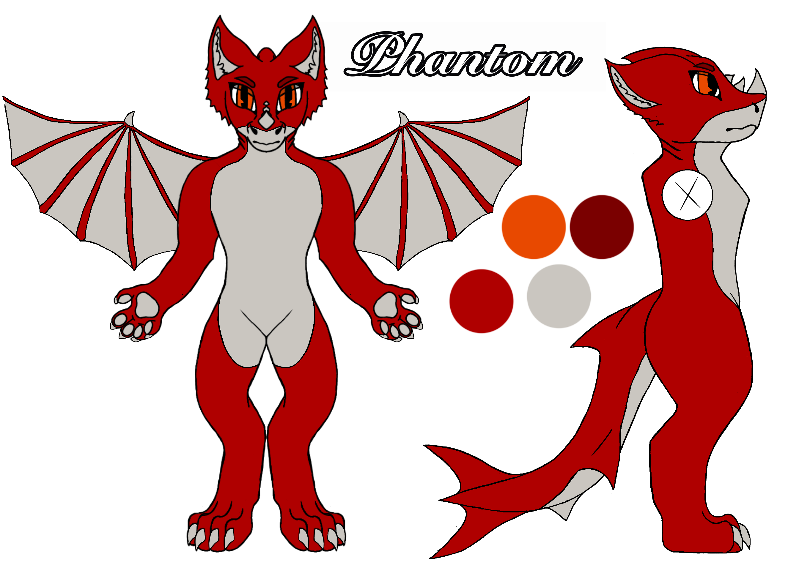 Phantom ref sheet - ibisPaint