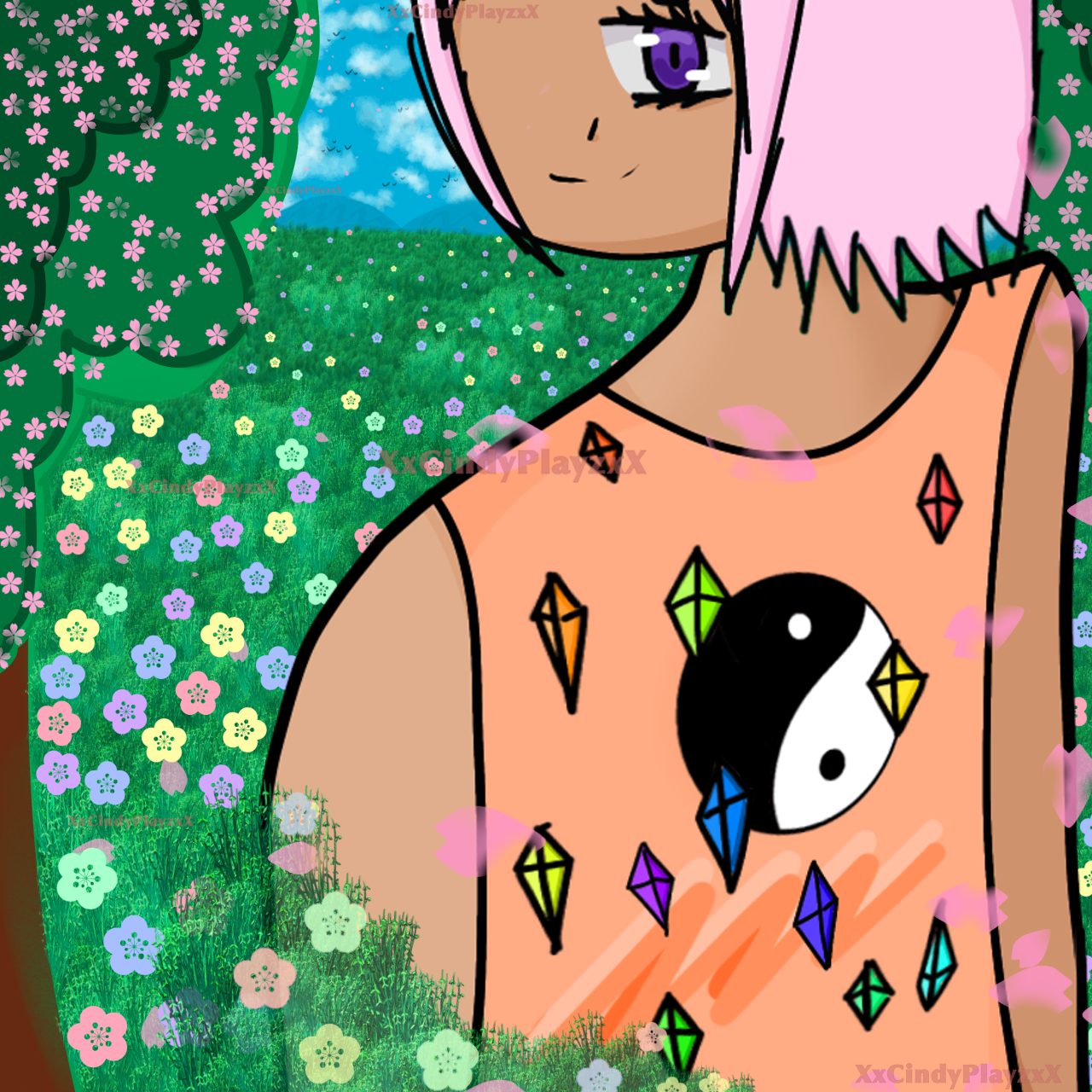 The Flowers - ibisPaint