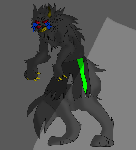 werewolf error sans - ibisPaint