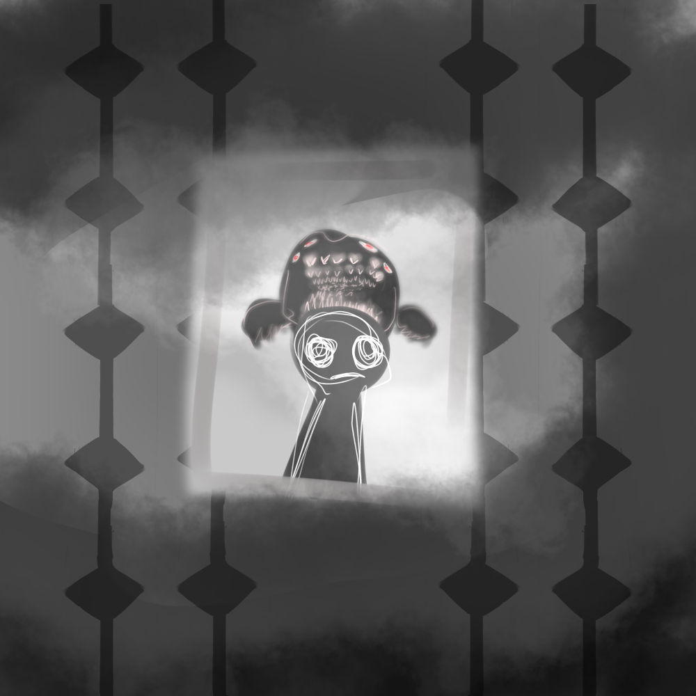 Scary Mirror. - ibisPaint
