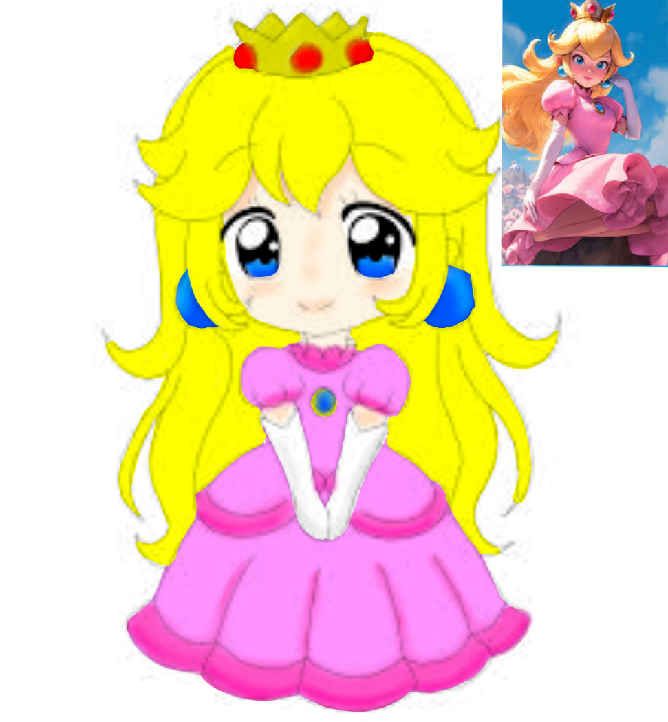 Princess Peach - ibisPaint