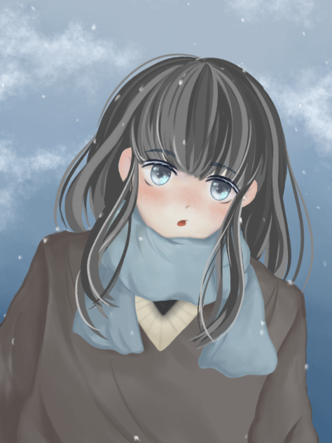 The first snow - ibisPaint