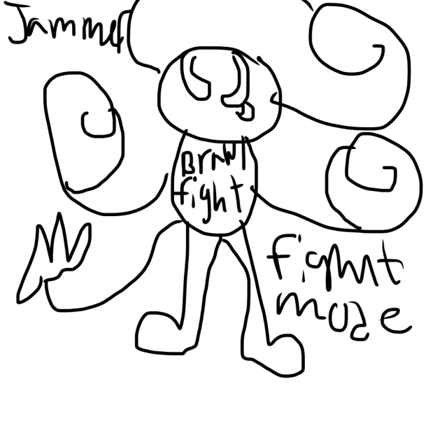 jammer in fight mode - ibisPaint
