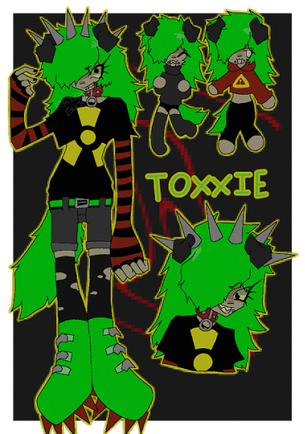 RADIOACTIVE WASTE - ibisPaint