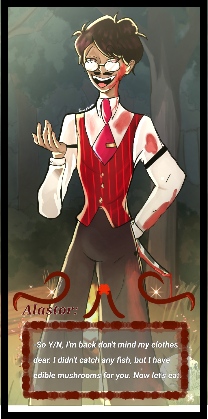 Human Alastor in my style - ibisPaint