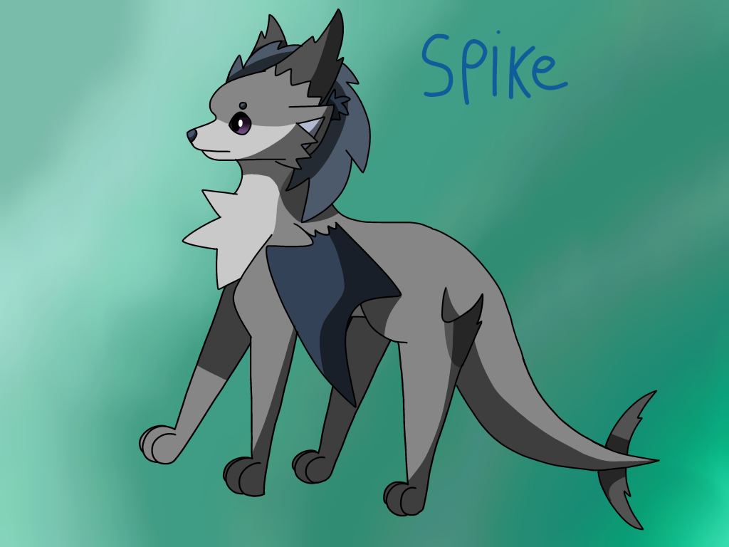 Dragons, Stone Dragon, Spike. - ibisPaint