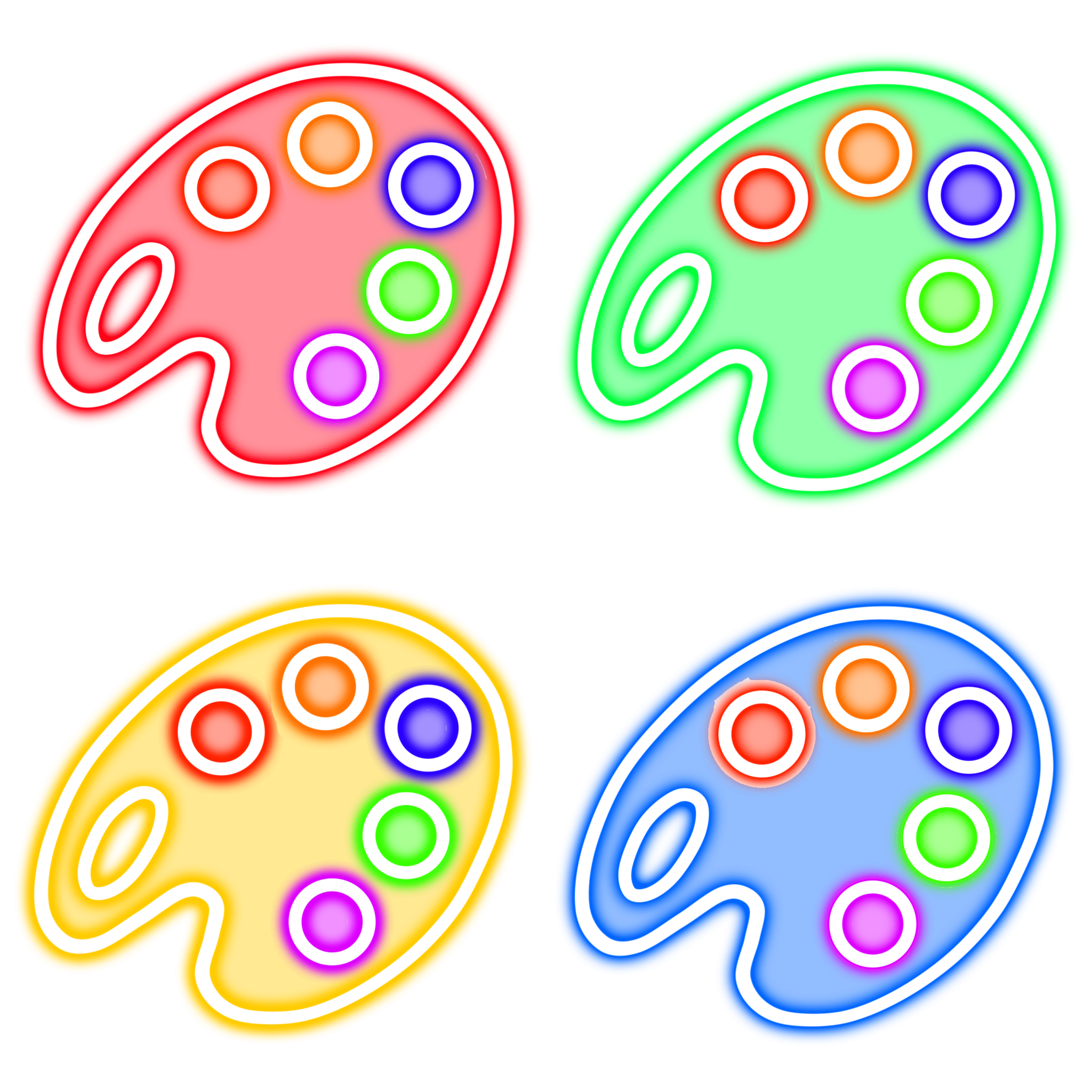 paint palette noun aicon 4 - ibisPaint