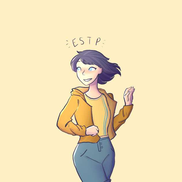 ESTP as a girl (last type) - ibisPaint