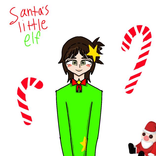 santas little elf - ibisPaint