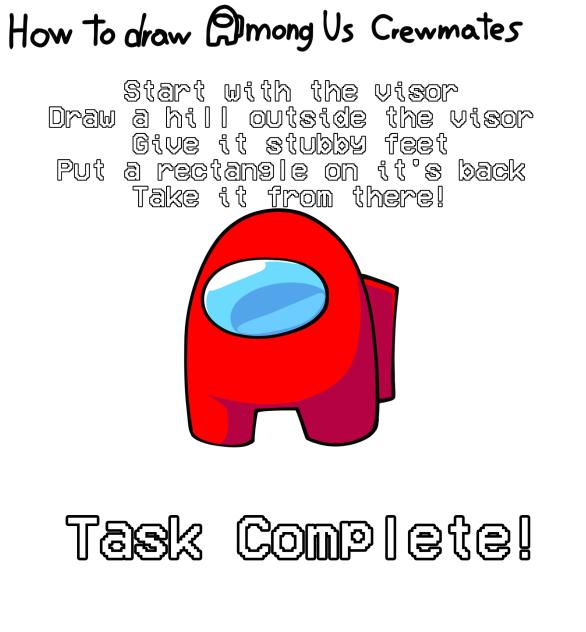 How To Draw Crewmates - ibisPaint