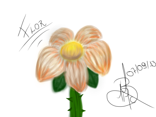 flor - ibisPaint