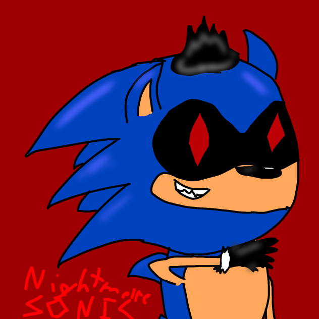 Nightmare Sonic - ibisPaint