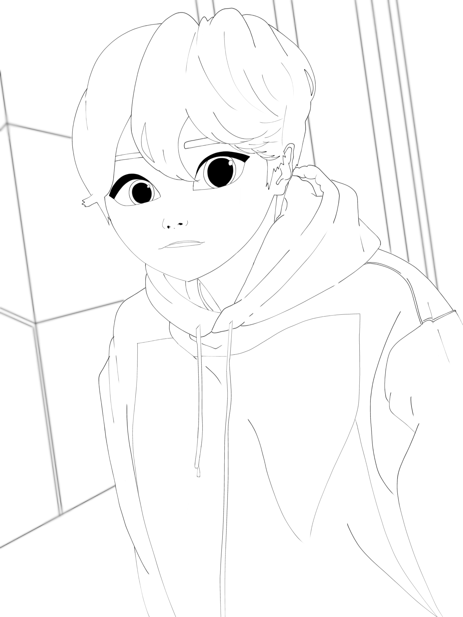 Go Sang Gil Disney Lineart - ibisPaint