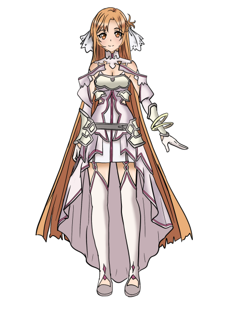 How to draw Asuna - ibisPaint