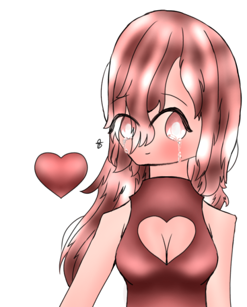 The I am broken, not mean Girl - ibisPaint