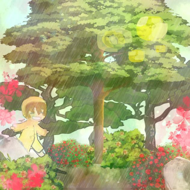 🌧️ Rainy Forest 🌳 - ibisPaint