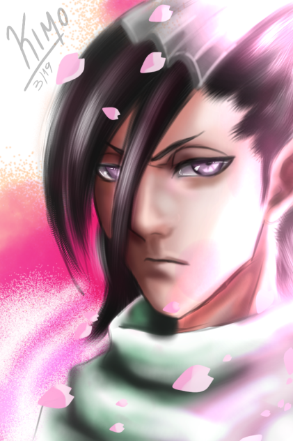 Byakuya Kuchiki - ibisPaint