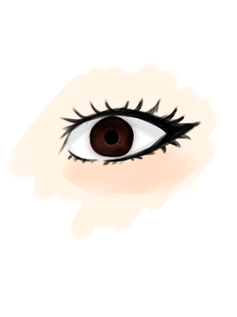 Kinda what my eyes look like - ibisPaint